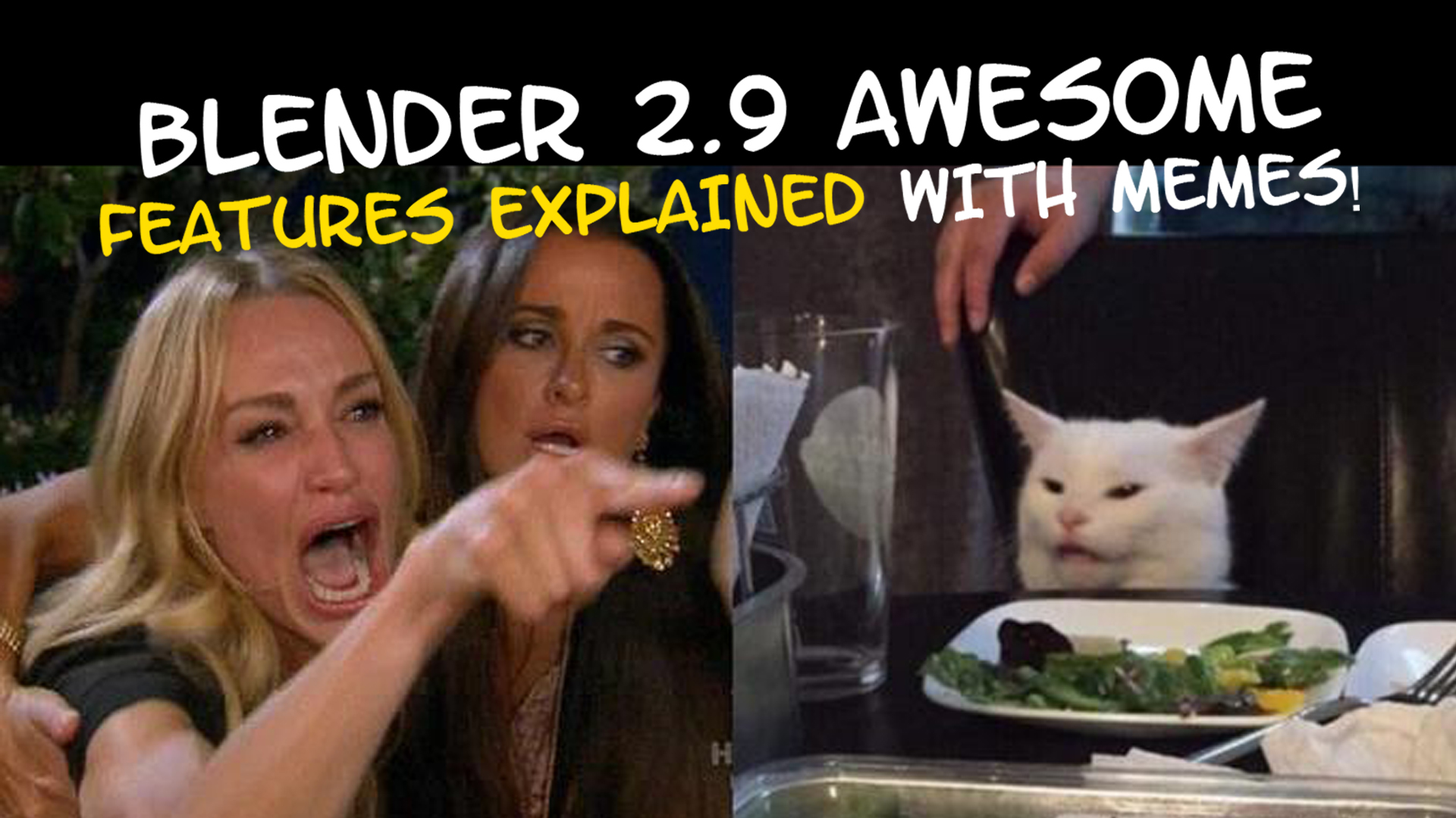 Memes explain Blender 2.9 – 3DCineTV